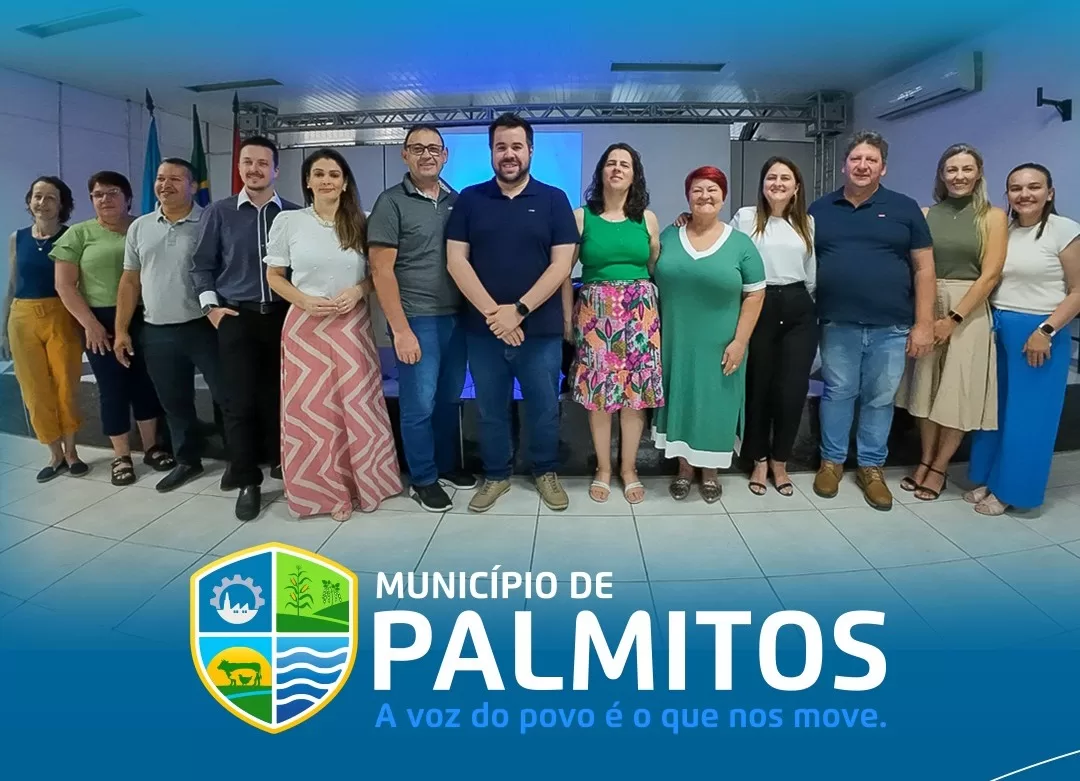 Município de Palmitos apresenta nova identidade visual - Folha Desbravador